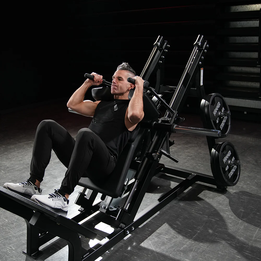 Hammer Strength Plate-Loaded Hack Squat - Life Fitness Brands